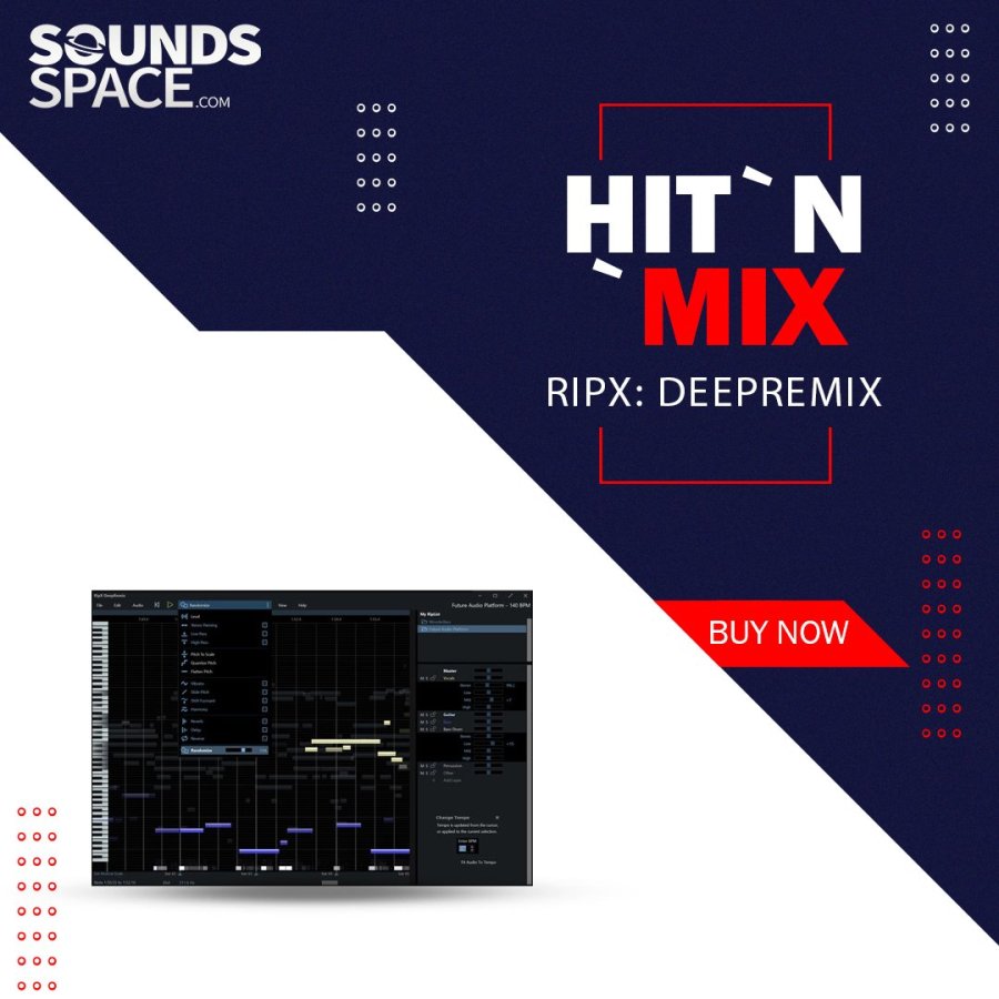 RipX: DeepRemix, buy RipX: DeepRemix, RipX: DeepRemix plugin, SoundsSpace.com